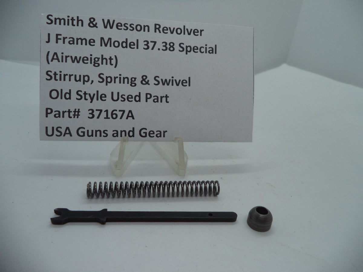 37167A Smith & Wesson J Model 37 (Airweight) Stirrup, Spring & Swivel