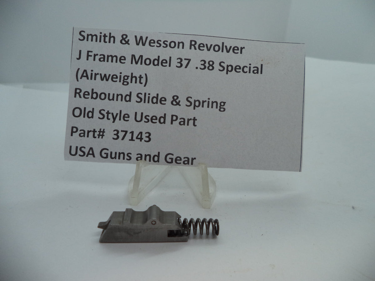 37143 S&W J Model 37 (Airweight) Rebound Slide & Spring .38 SPL