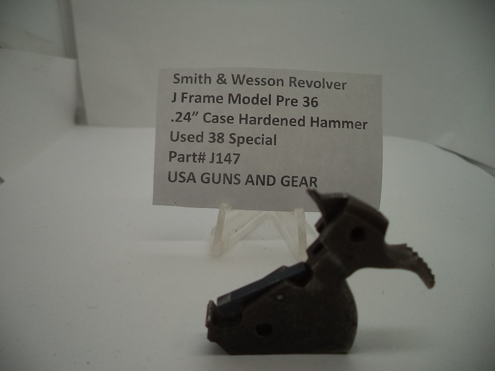 S&W Pre-Model 36 J Frame Hammer .24" Case Hardened J147 | OEM Used Part ...