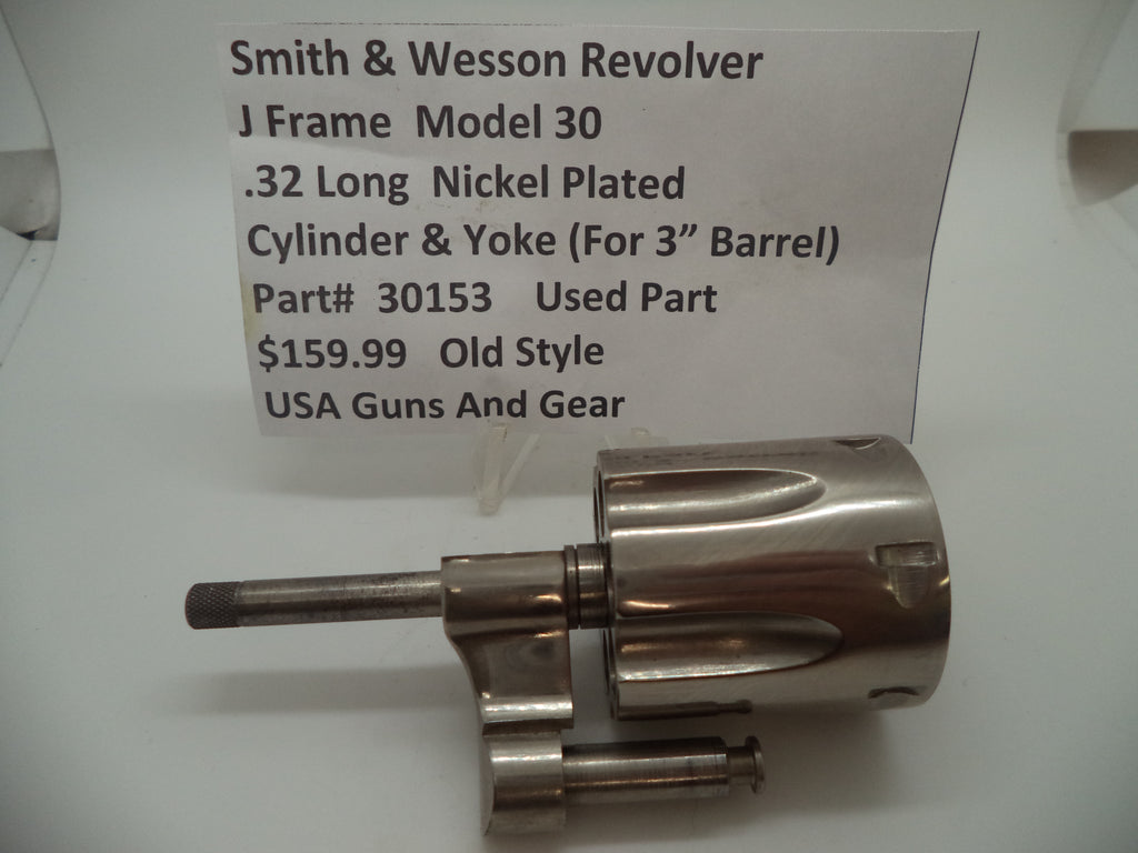 Smith & Wesson J Frame Model 30 Used Cylinder Assembly .32 Long – USA ...