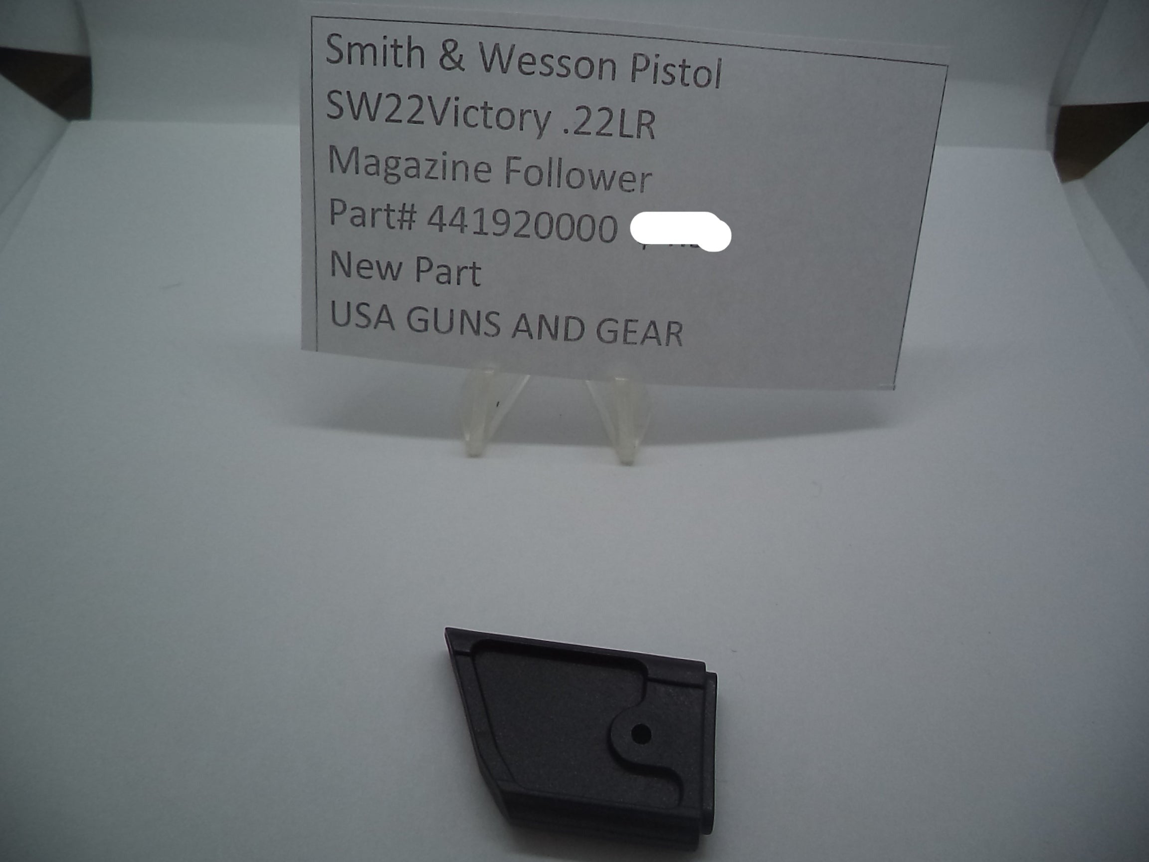 Smith & Wesson SW22 Victory Magazine Follower .22 LR - 441920000 – USA ...