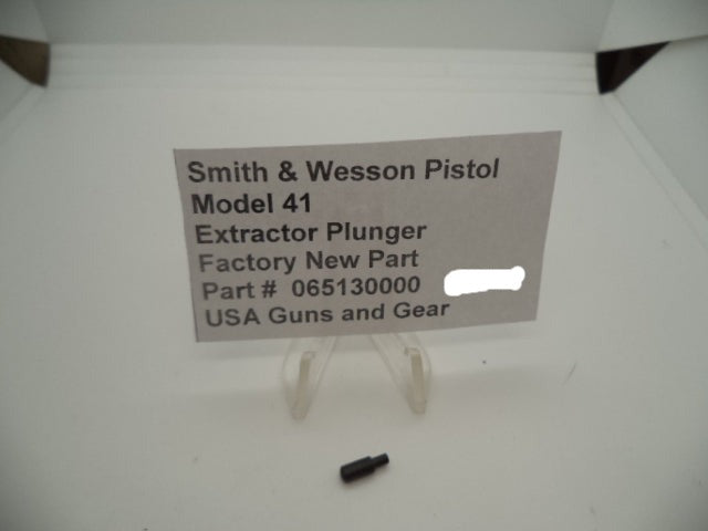 Smith and Wesson Pistol Model 41 Extractor Plunger Factory New Part