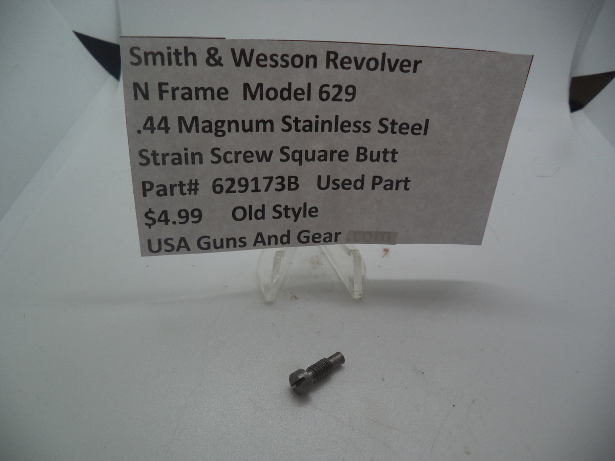 Smith & Wesson N Frame Revolver Model 629 .44 Mag Strain Screw Square Butt