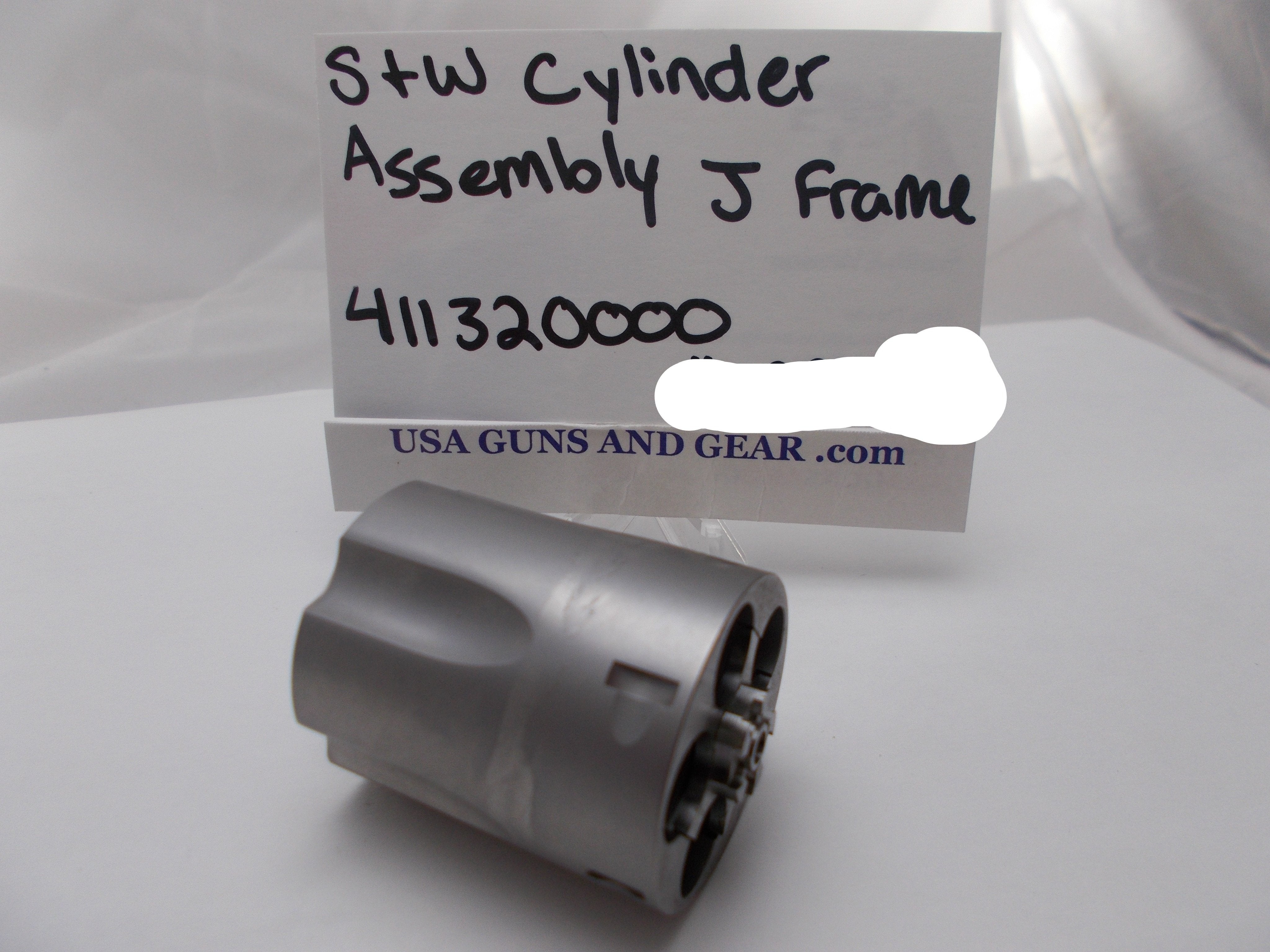 Smith & Wesson J Frame Cylinder with Extractor Stainless .38 Special +P ...